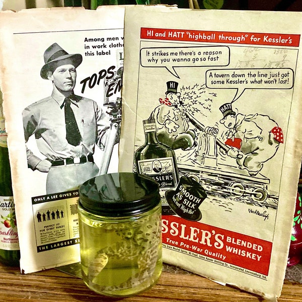 Vintage Magazine Ads - Etsy