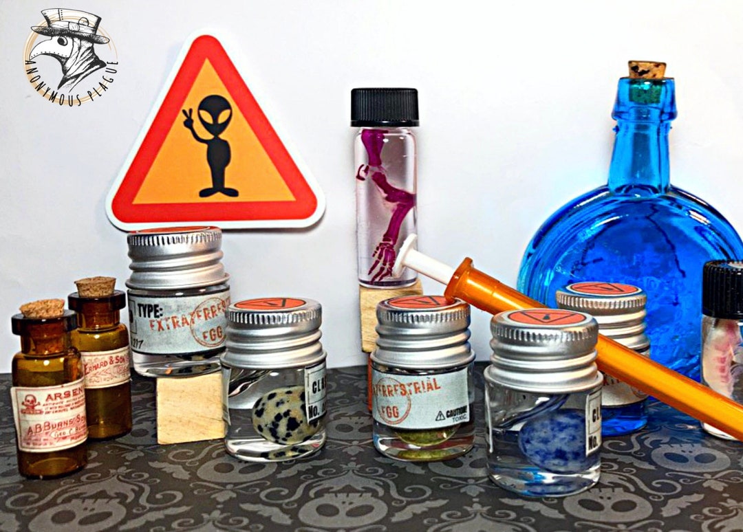 Alien Egg Prop Specimens Prop Sci-fi Handmade Decor Jars - Etsy