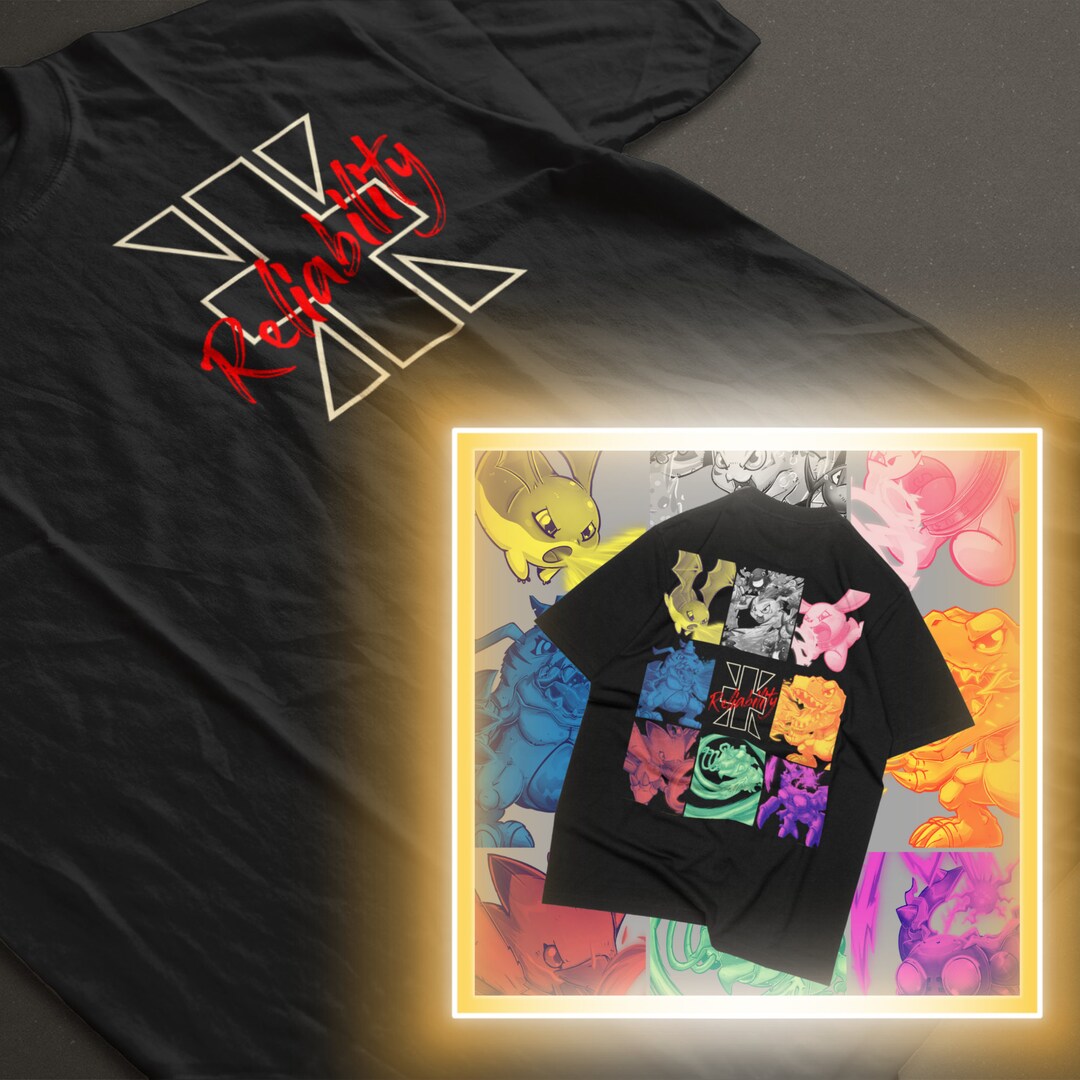 Custom Digimon Rookie Shirt - Crest of Reliability | Personalized Front ...