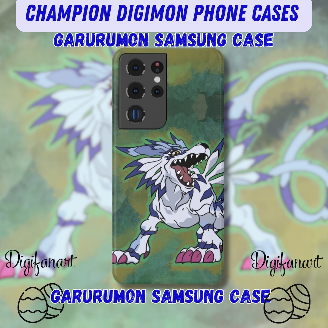 Garurumon Digimon Phone Case Digimon Fan Art Digimon Store - Etsy