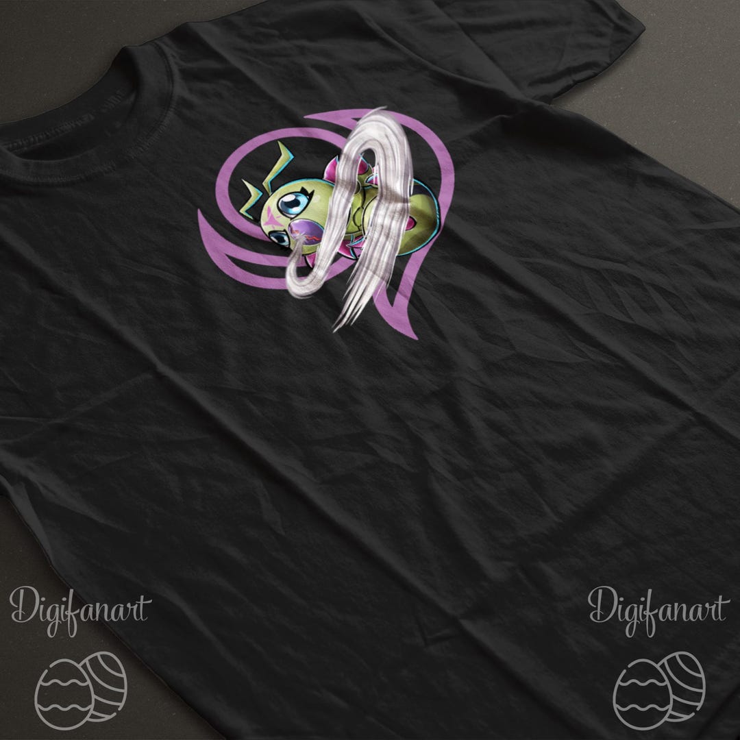 Wormmon Digimon Adventure 02 Unisex T-shirt, and Stingmon Design, Crest ...