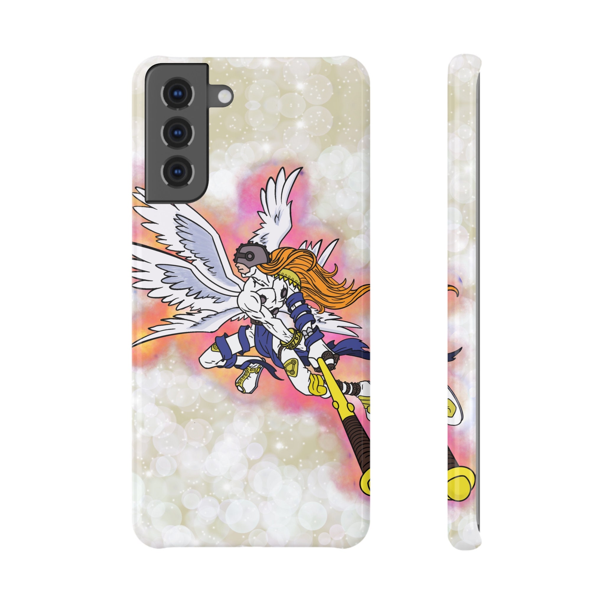 Heavenly Guardian: Angemon Digimon Case, Digimon Fan Art, Digimon Store ...