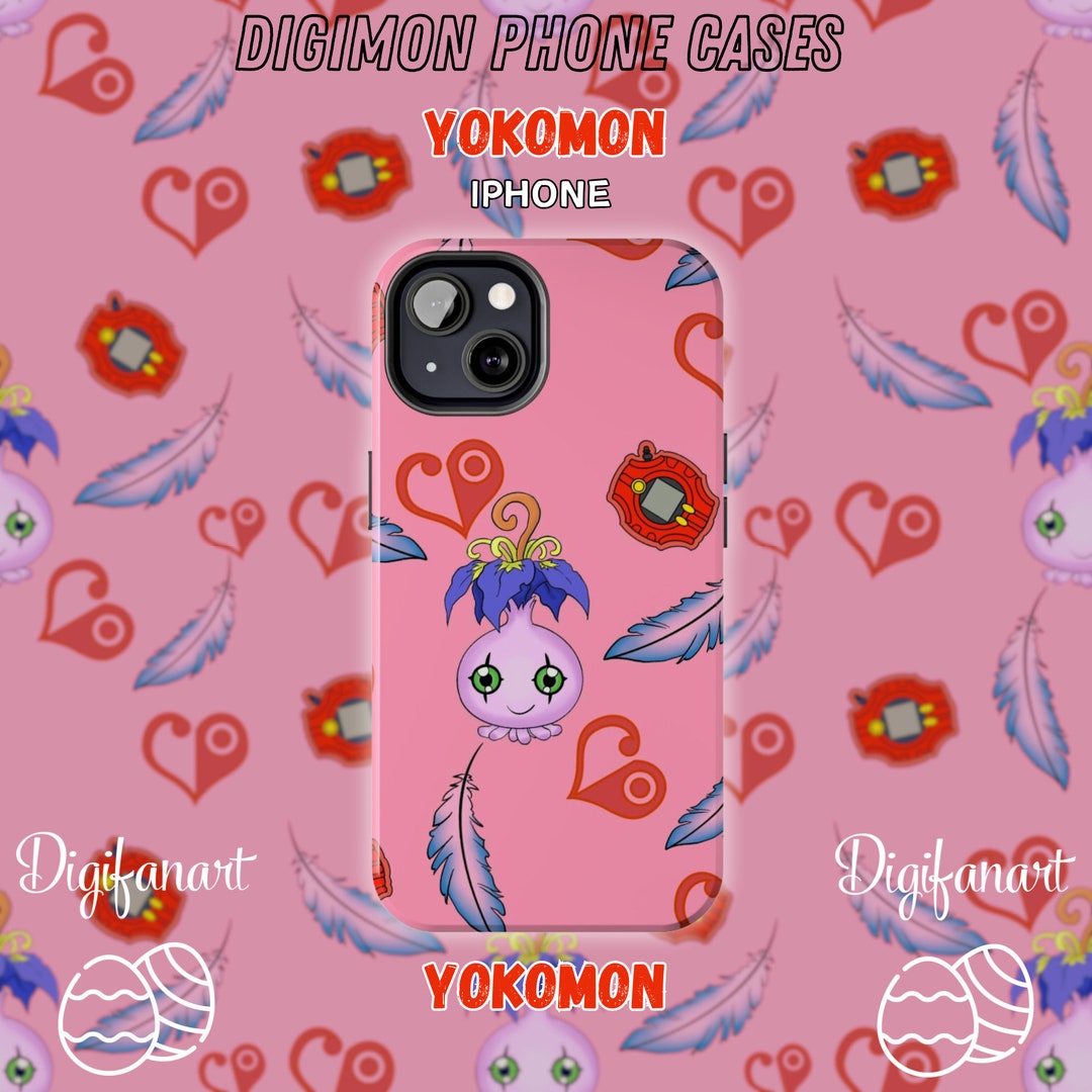 Yokomon Digimon iPhone Cases, Digimon Fan Art, Digivice, Digimon Shop ...