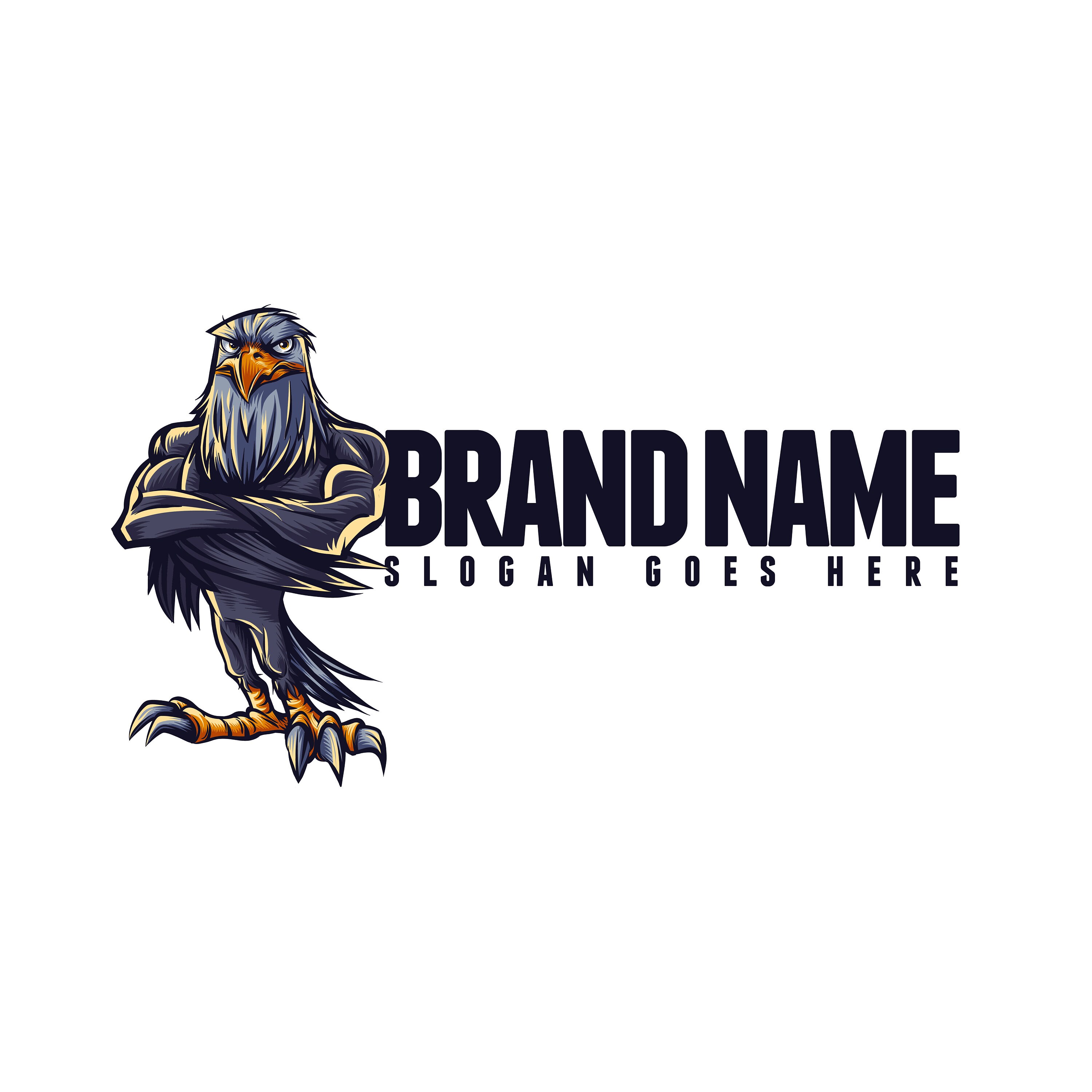 Eagle Mascot Logo Character Design American Eagle Illustrator Eagle ...