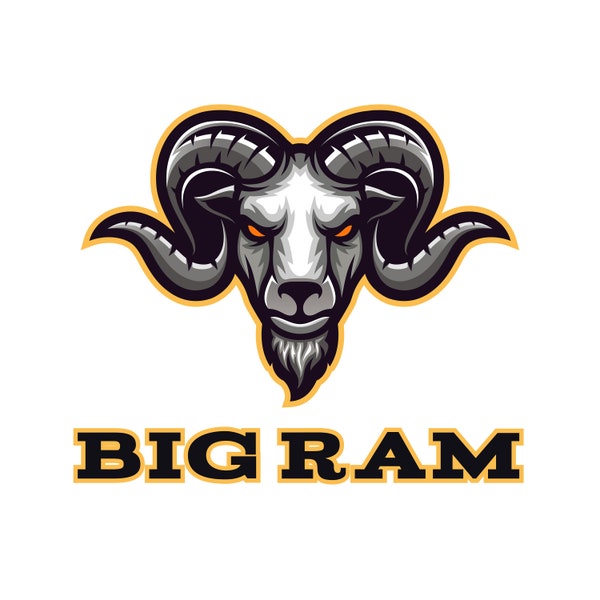 Ram Logo - Etsy