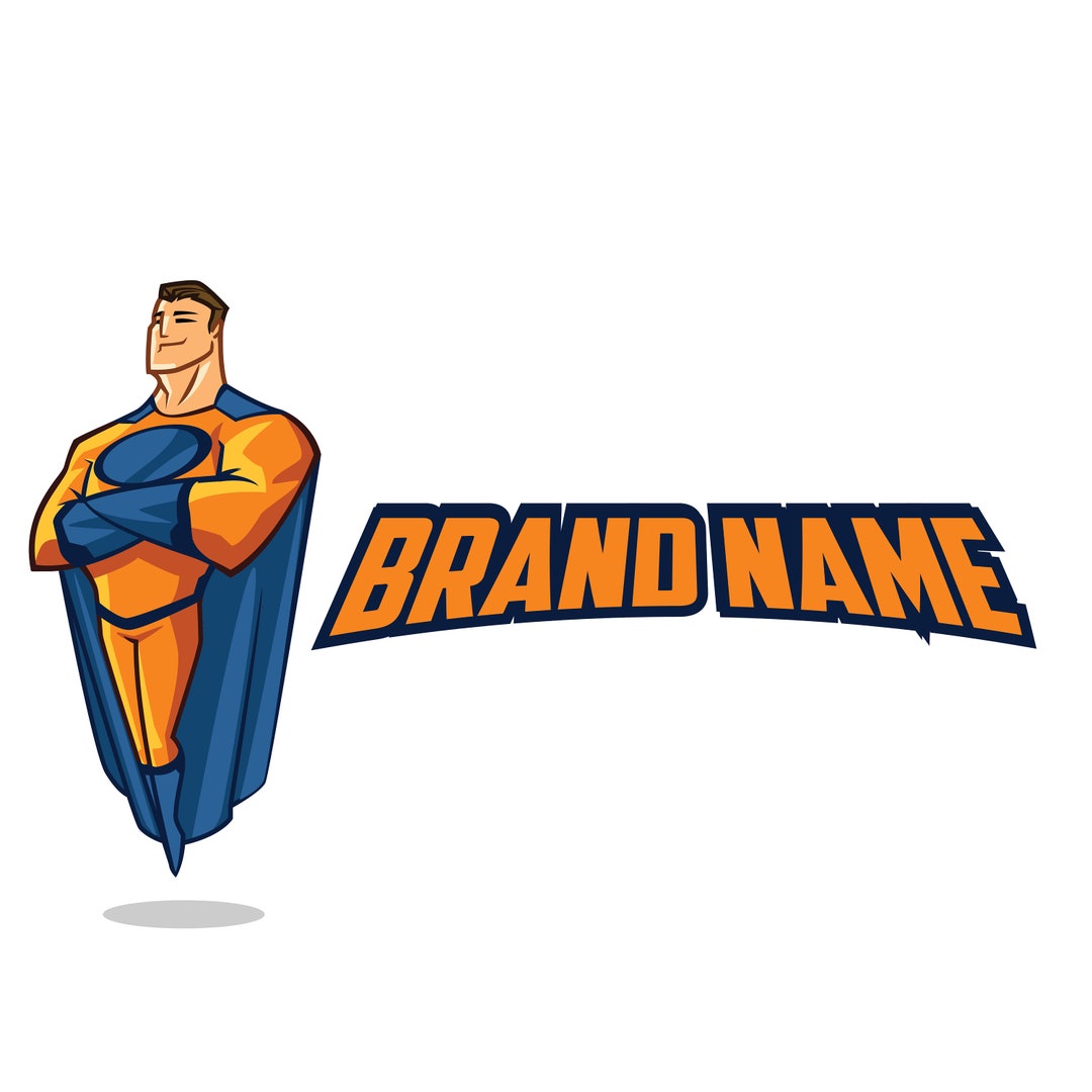 Cool Superhero Logo, Custom Mascot Logo, Logo Svg, Superhero Png ...