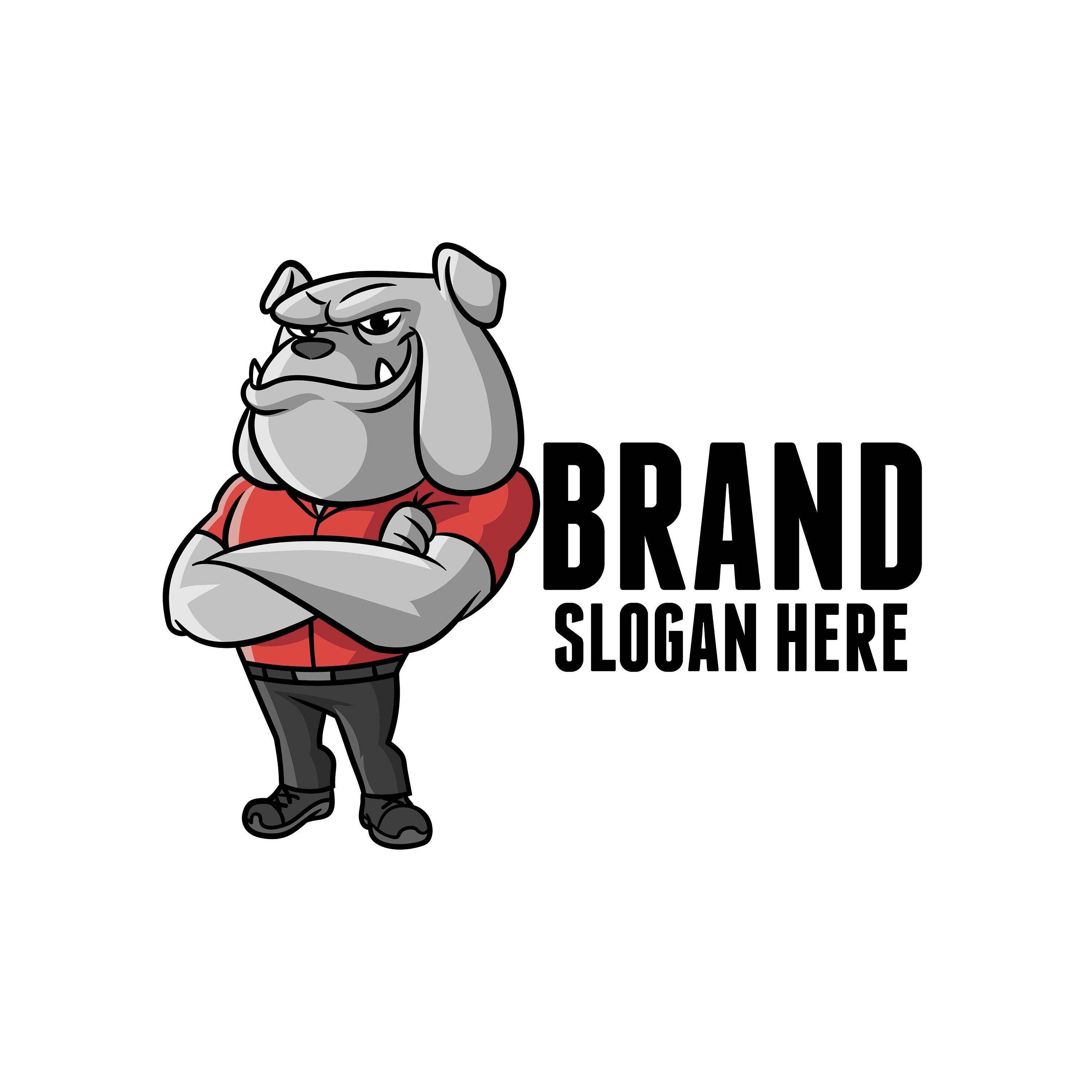 Bulldog Security Logo, Security Logo, Cartoon Logo, Mascot Logo ...