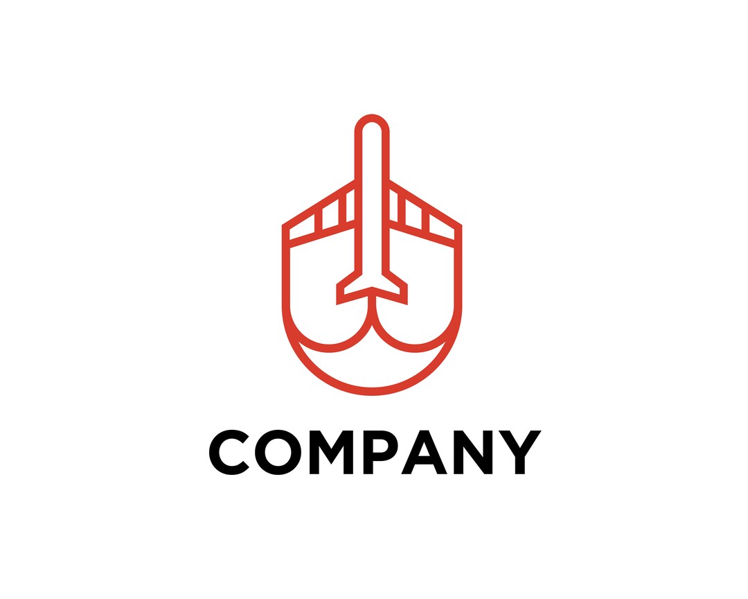 Airline Simple Logo Design,instant Download. Full Vectors. 100% ...