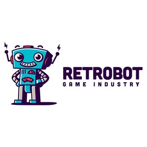 Retrobot Character Mascot Logo, Instant Download. Full Vectors. 100% ...