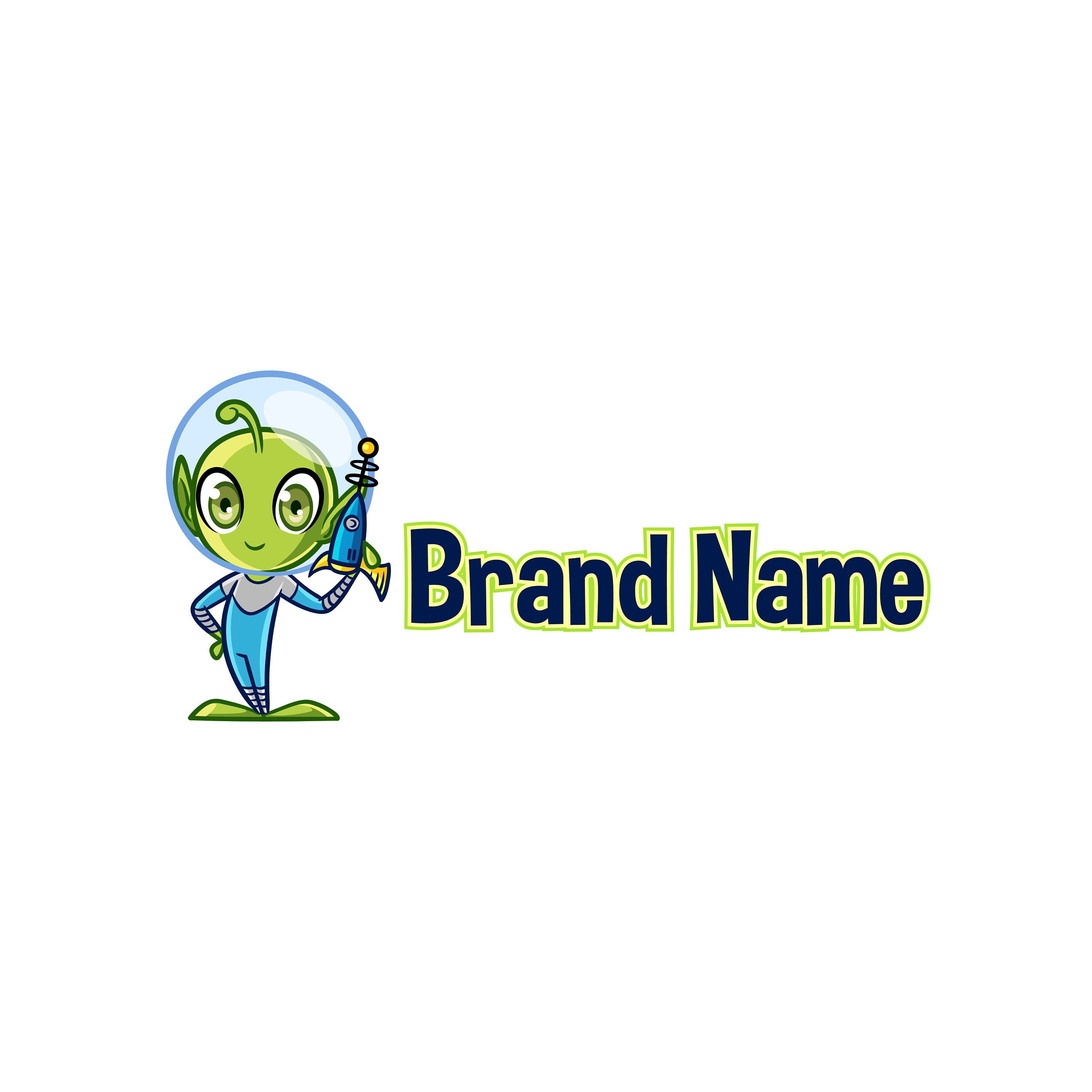 Alien Mascot Logo, Alien Png, Alien Svg, Logo Svg, Vintage Logo Design ...