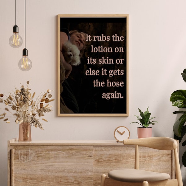 Buffalo Bill Silence of the Lamb Poster - Etsy