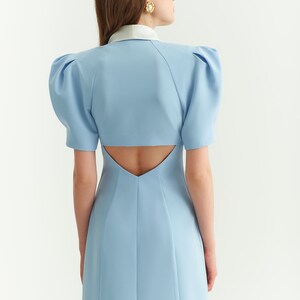 Double Breasted Dress With Contrast Collar PDF Sewing Pattern Bellamy ...