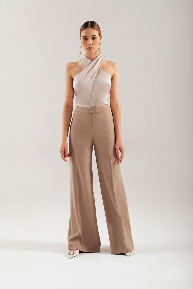 Elle Cross Over Halter Neck Top Sewing Pattern in Pdf Format - Etsy Norway