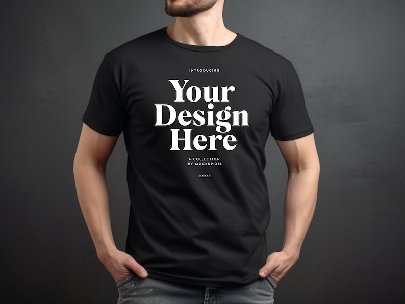 Male Aesthetic Man Forward Face Facing Distant Look Bearded Wearing ...