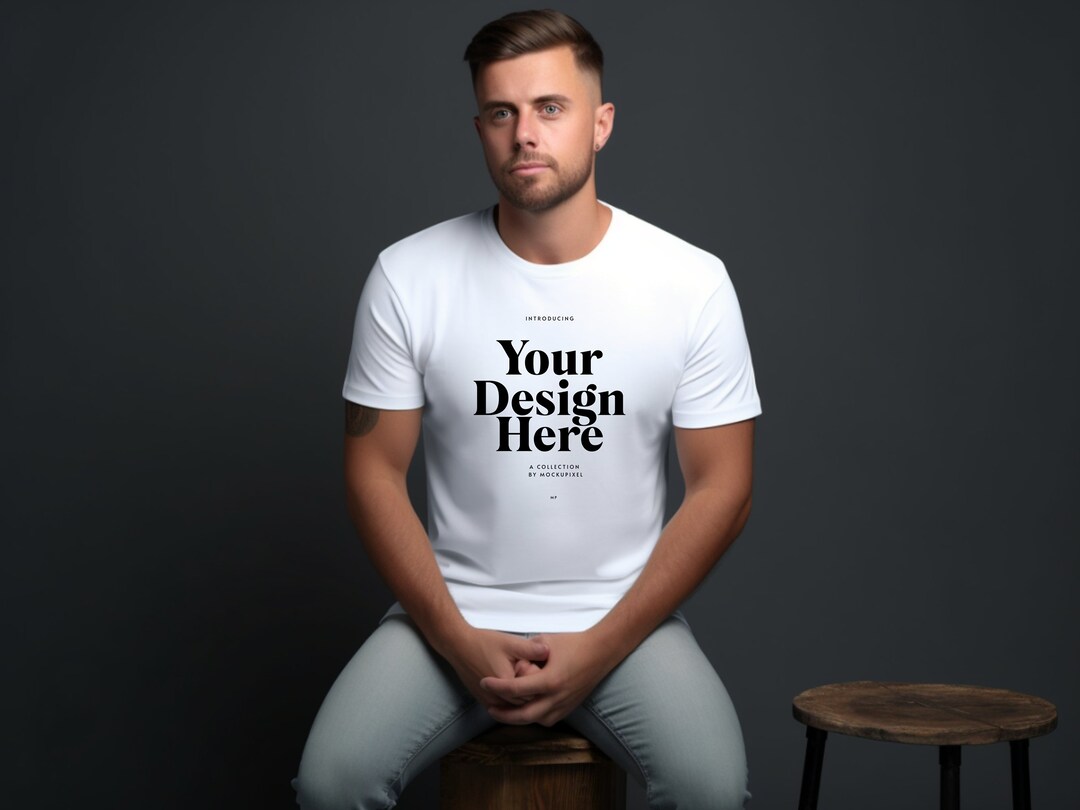 Male Aesthetic Man Forward Face Facing Smiling Good Bearded Straight ...