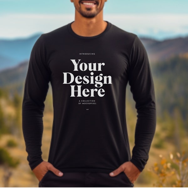 Bearded Guy Mockup - Etsy