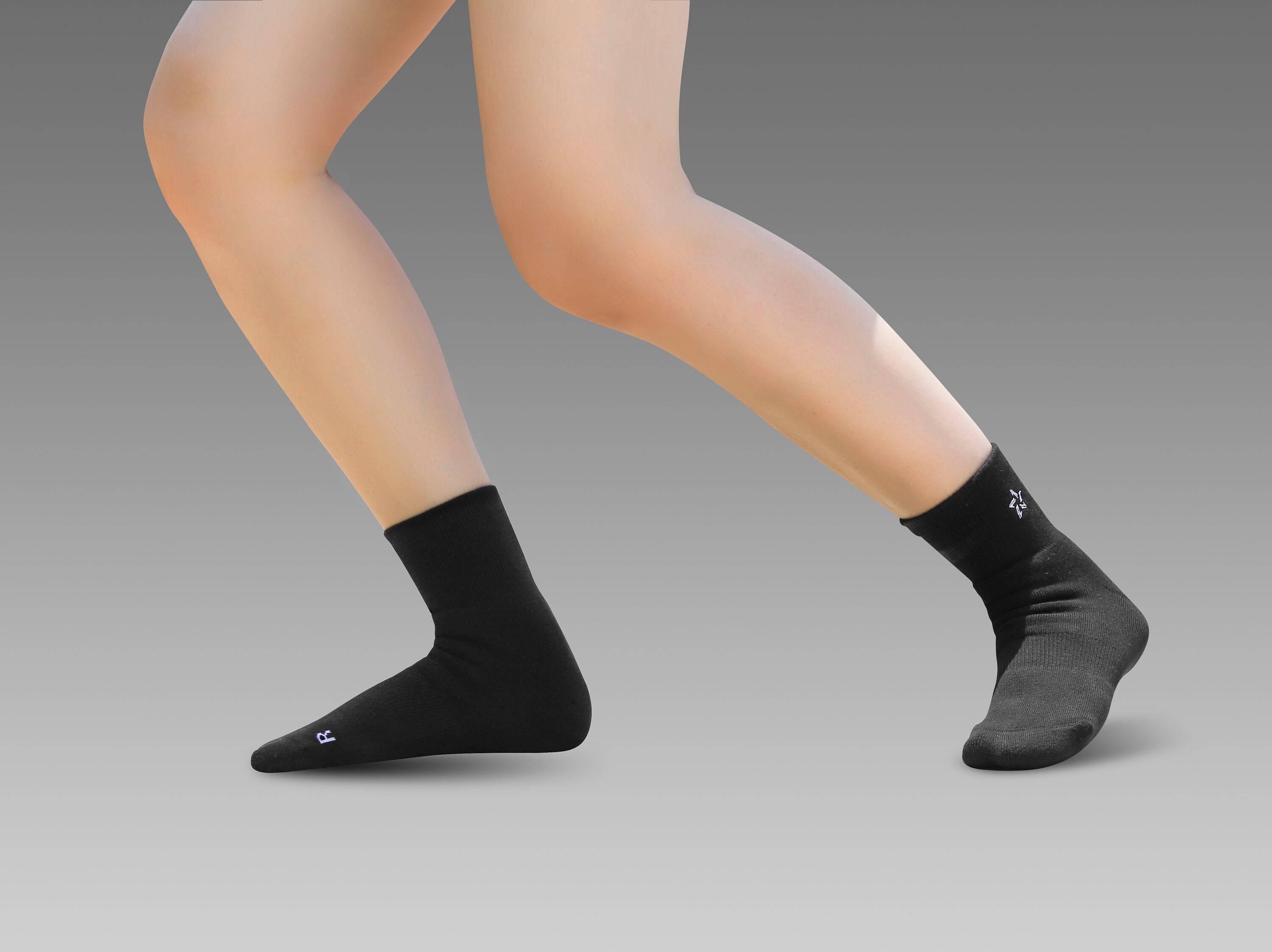 Lone Star Ultra-thick Quarter Socks, Men Women Seamless Cotton Comfort ...