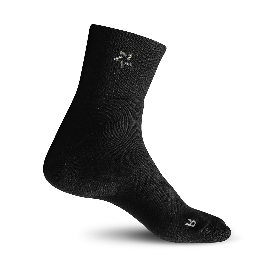 Lone Star Ultra-thick Quarter Socks, Men Women Seamless Cotton Comfort ...