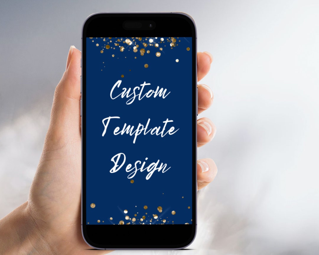 Custom Invitation Template Design, Customizing Invitation Templates ...