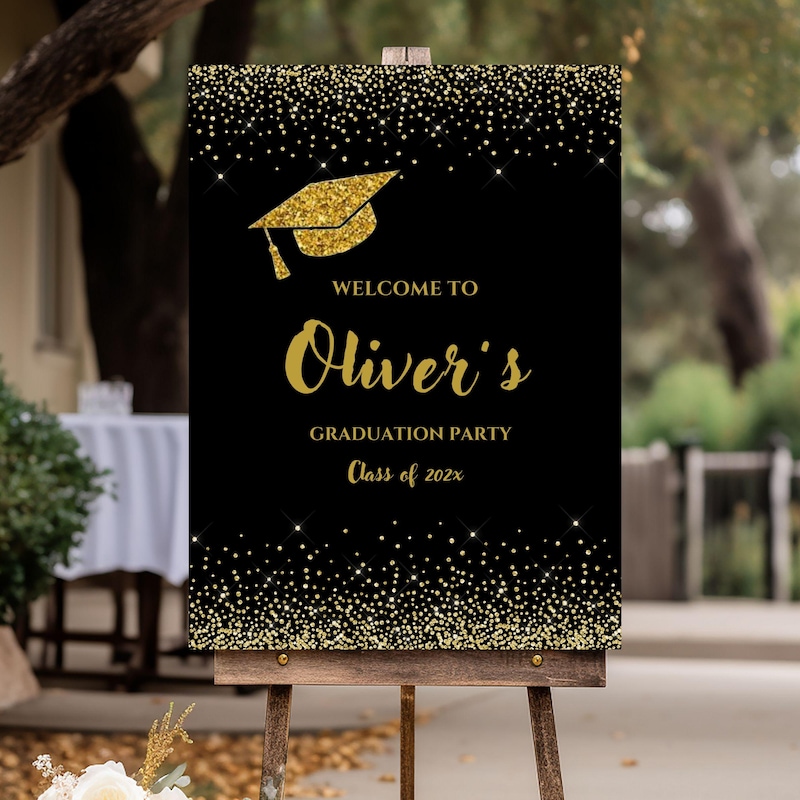 Lawn Graduation Banner - Etsy UK
