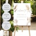 Boho Birthday Welcome Sign Template, Digital Download, Editable ...