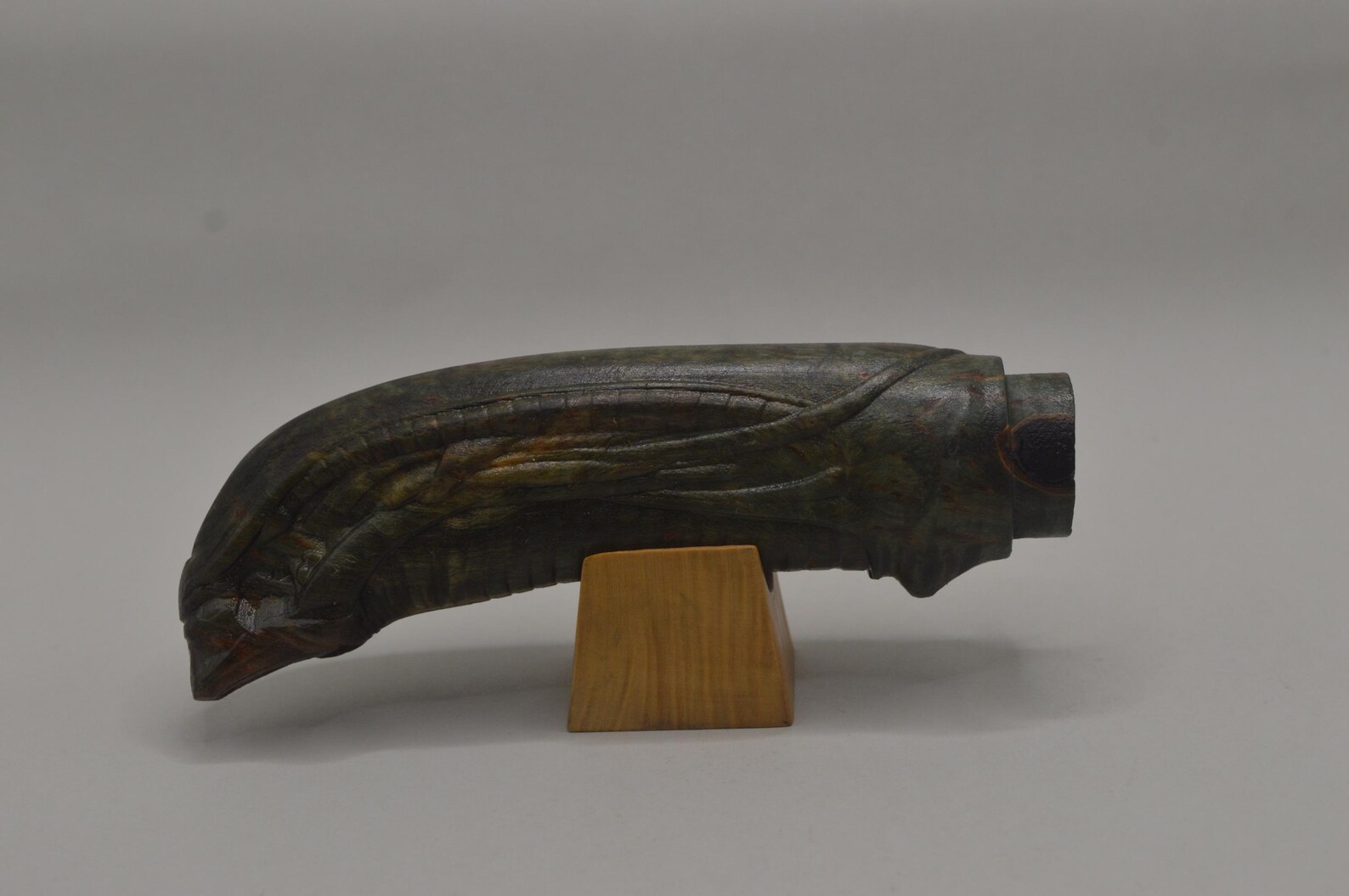 Jungle's Alien Xenomorph - Curly Poplar Stabilized Wood - Etsy