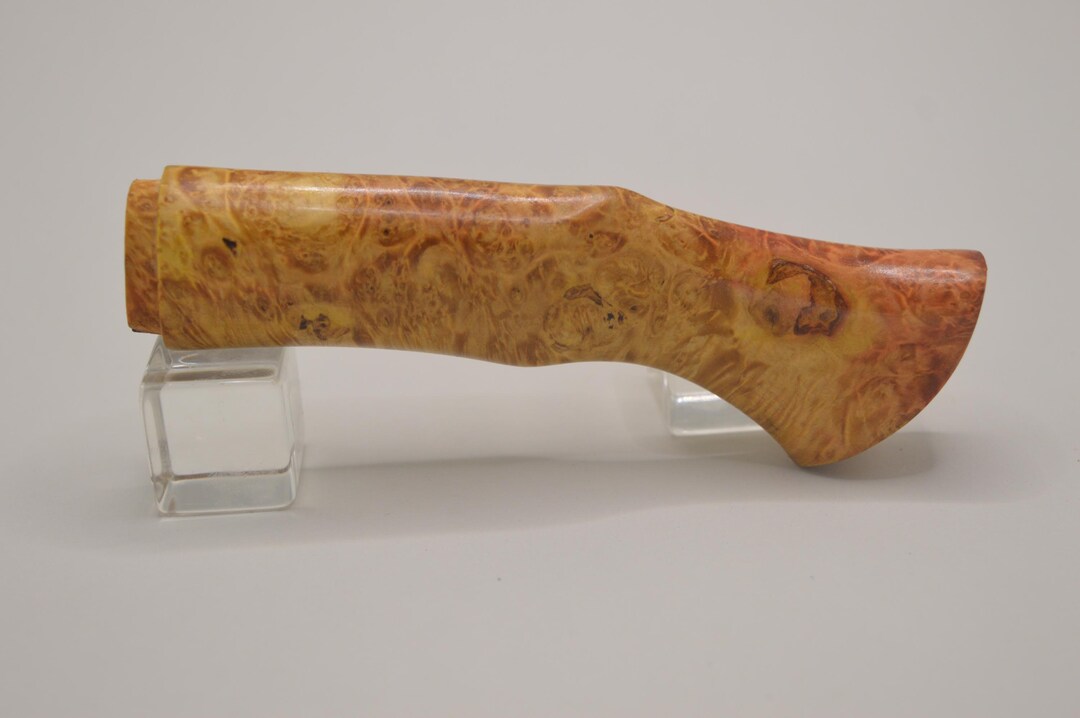 Spartan Carved Handle for Knife Maple Burl Stabilized - Etsy