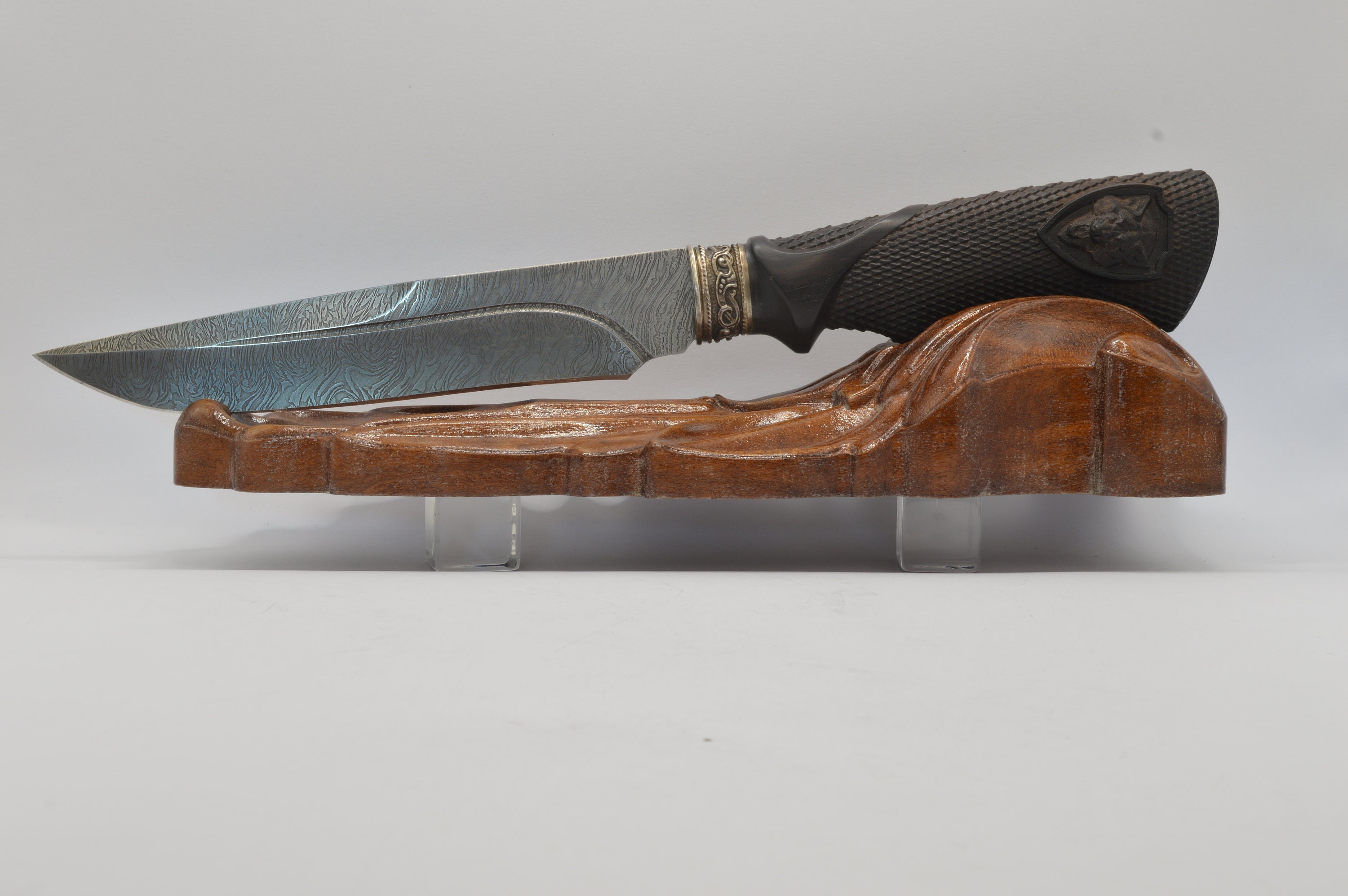 Exclusive Carved Knife Stands for Showcase - Knife Holder - Knife ...