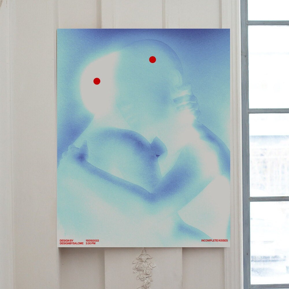 Incomplete Kisses Museum Quality Print Poster Design - Etsy