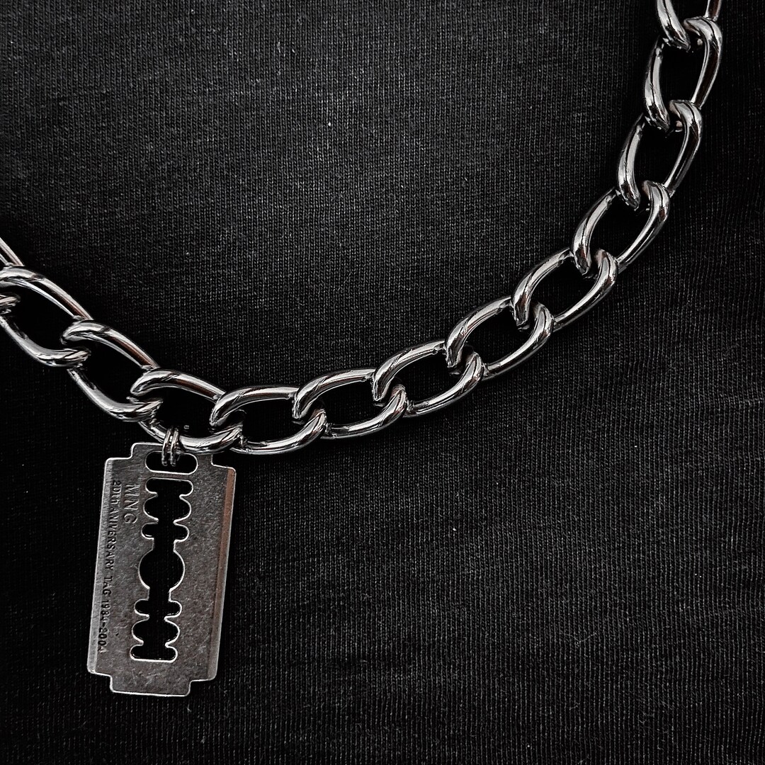 Razor Blade Chain - Etsy Australia