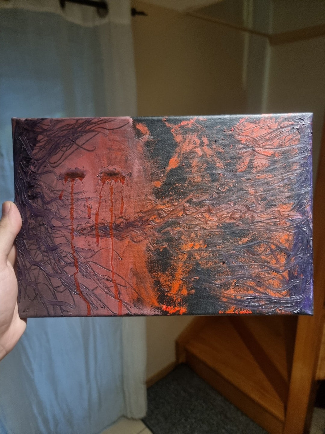Crying Painting - Etsy