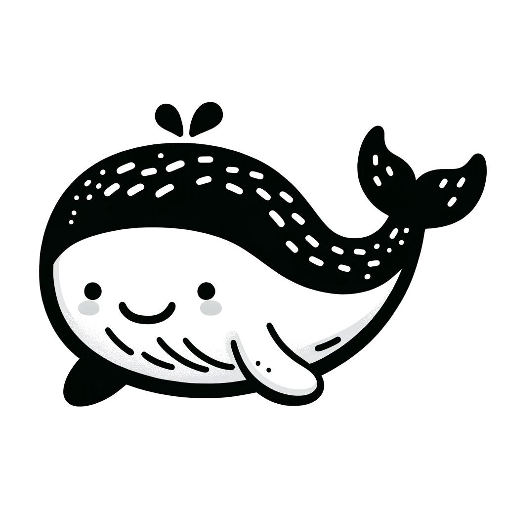 High Contrast Baby Flashcards – Cute Animals – Black and White Baby ...