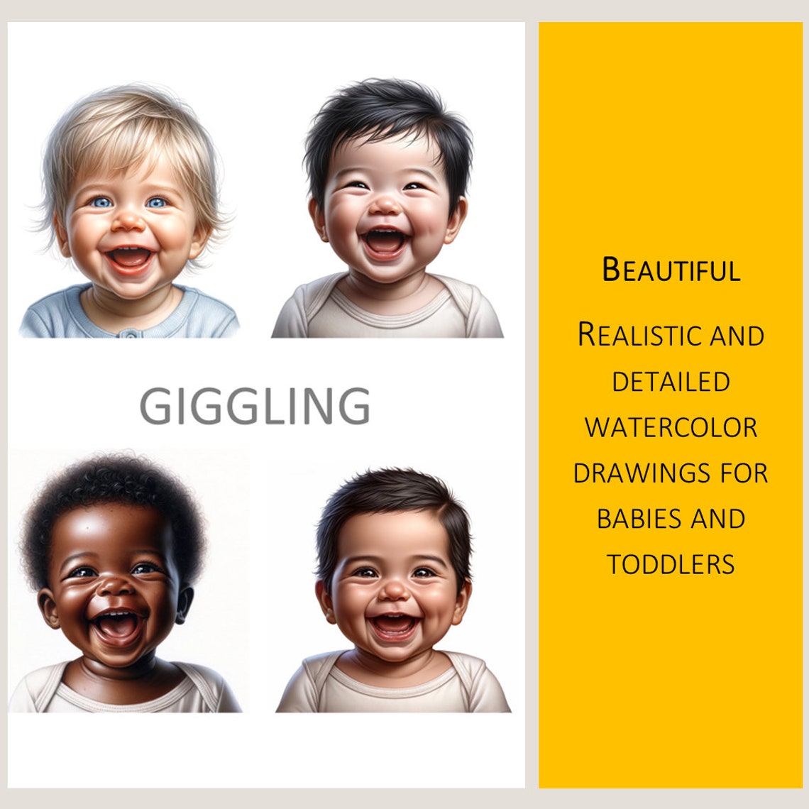 Emotion Cards for Babies and Toddlers | Real Baby Faces | Feelings ...