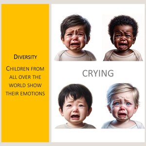 Emotion Cards for Babies and Toddlers | Real Baby Faces | Feelings ...