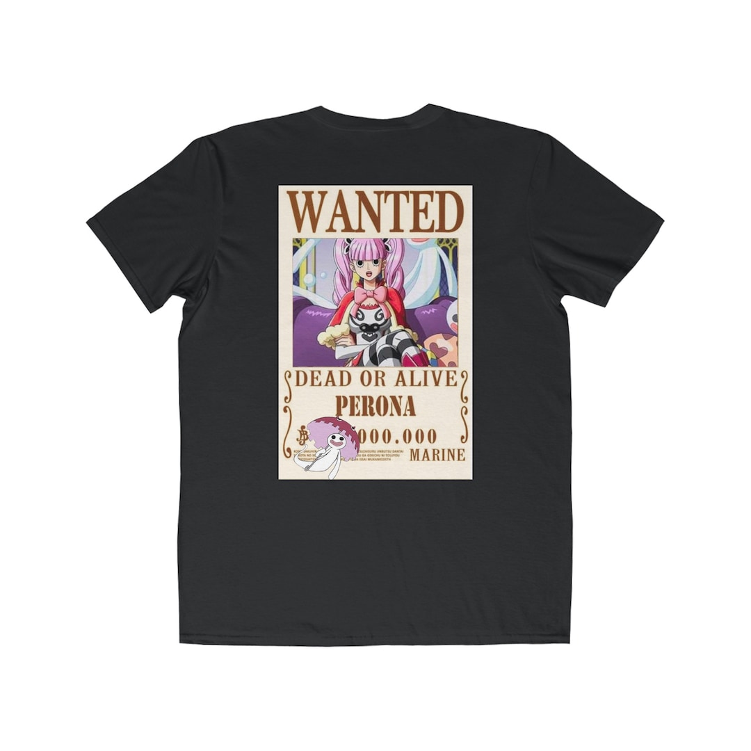 Perona Wanted Poster Tee - Etsy