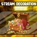 Treasure Animated Stream Decoration Golden Chest Dragon Streamer Gift ...