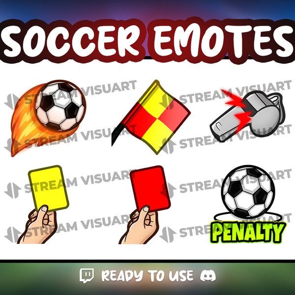 Twitch Football Emotes - Etsy