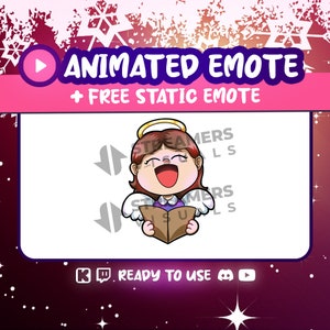 Angel Sing Animated Emote Twitch Emotes Christmas Xmas Holiday - Etsy ...