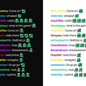 Alien Twitch Emotes: Sci-fi Animated Gifs - Etsy