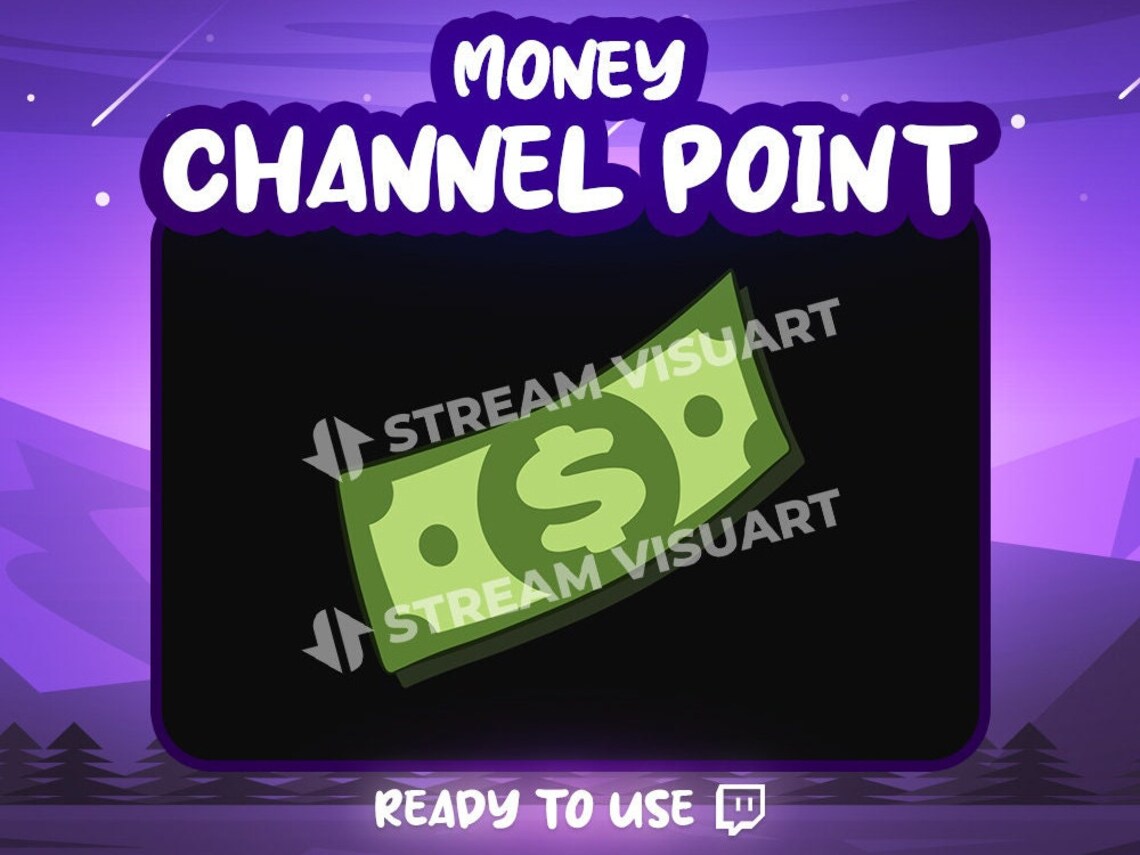 Money Twitch Channel Point Icon: Dollar Currency (digital Download) - Etsy