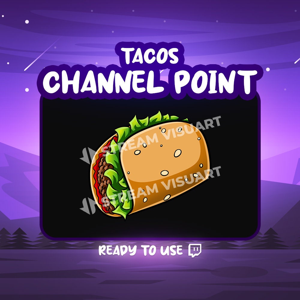 Tacos Twitch Emote: Mexican Food Emoji (digital Download) - Etsy