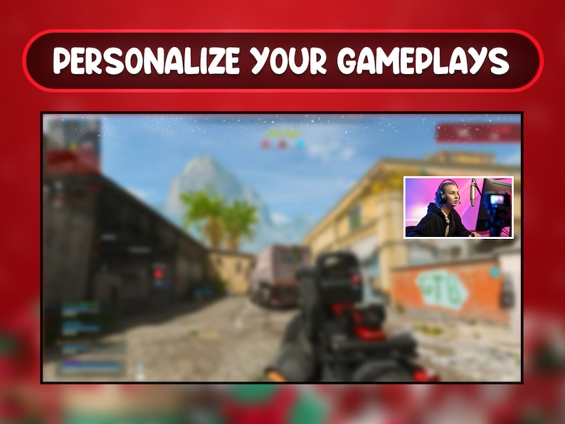 Falling Snow Animated Stream Decoration Xmas Christmas Streamer Cute ...