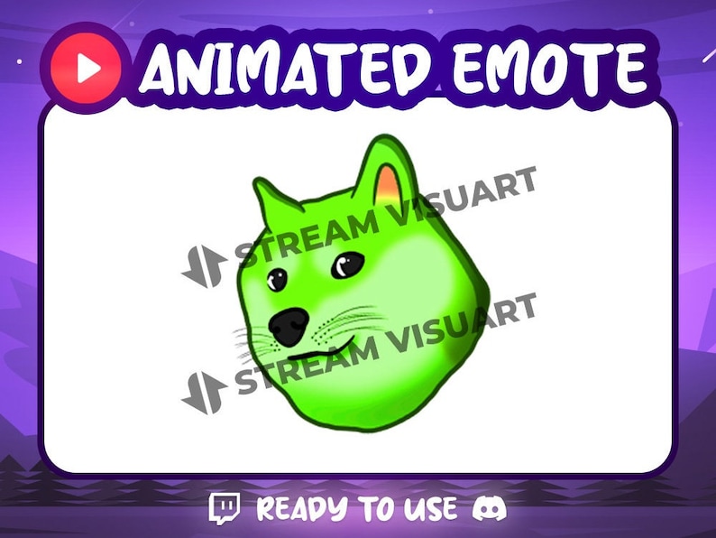 Shiba Doge Dance Animated Emote Twitch Emotes Funny Humorous Amusing ...