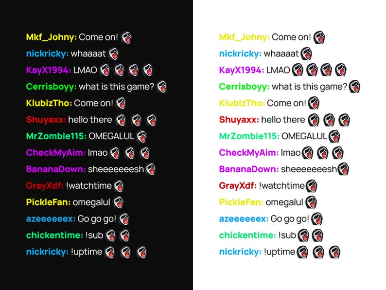 Scream Pog Twitch Emote Discord Emoji Youtube Suscriptor Halloween ...