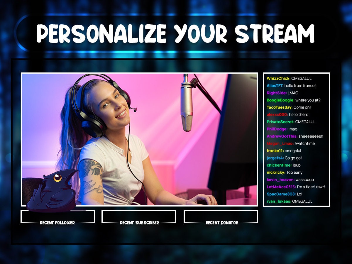 Raven Cute Animated Stream Decoration Halloween Bird Gothic Streamer ...