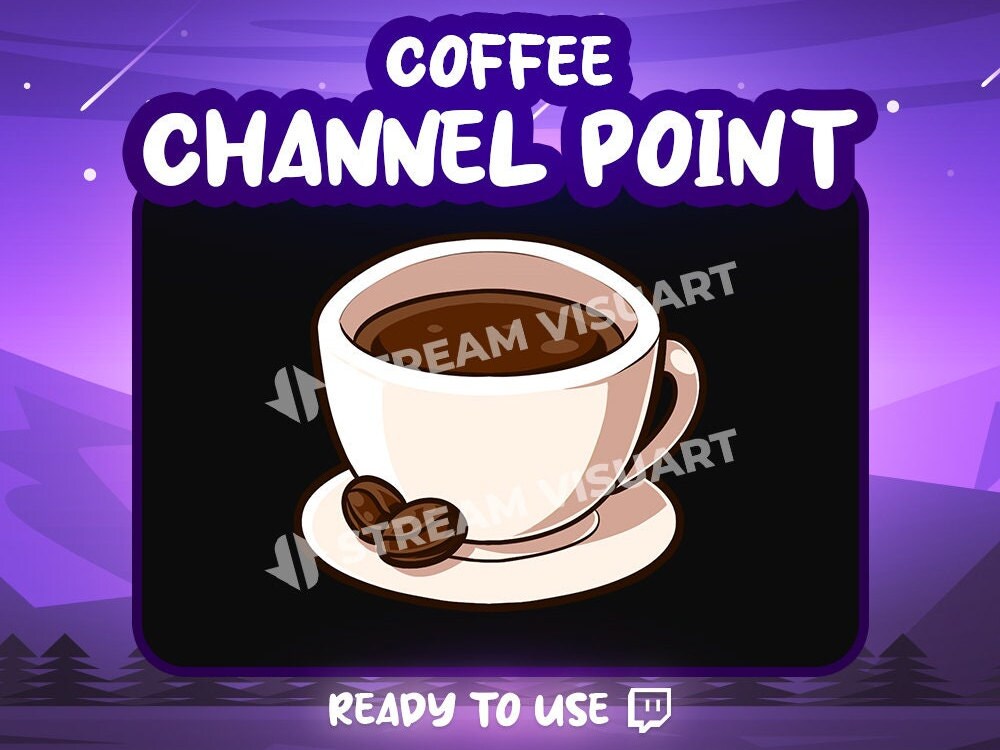 Coffee Cup Twitch Channel Point Icon (digital Download) - Etsy