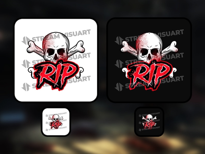 COD Zombie Twitch Emotes Pack 6x Cool Badass Gg Gun FPS Skull TPS Rip ...