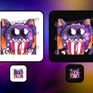 Bat Twitch Emotes Pack 6x Vampire Gothic Cute Kawaii Nocturn Manga ...
