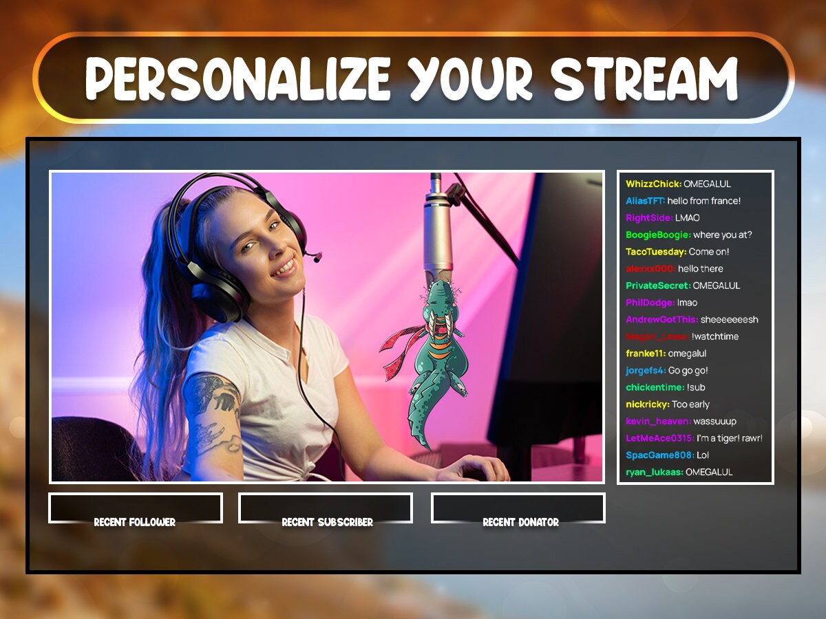 Biting Dragon Animated Stream Decoration Tangle Fantasy Streamer Gift ...