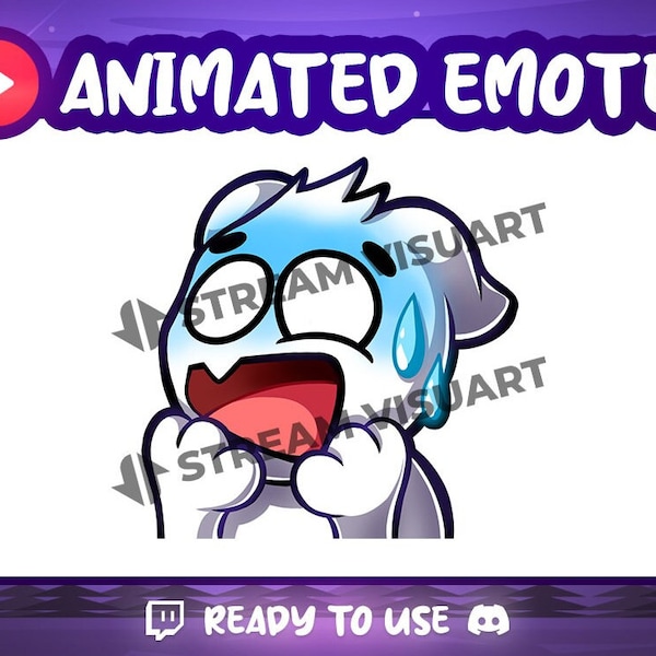 Animated Emote Twitch Discord Panic - Etsy